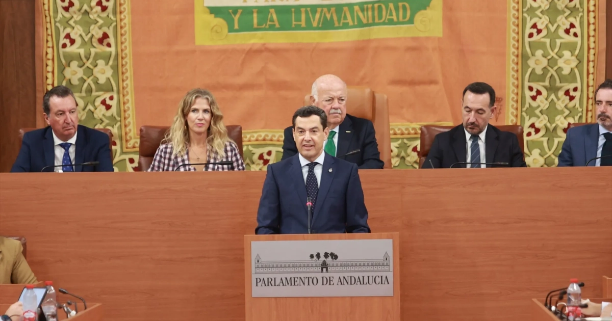 Juanma Moreno abre su discurso de investidura instando a Vox a "actuar ...